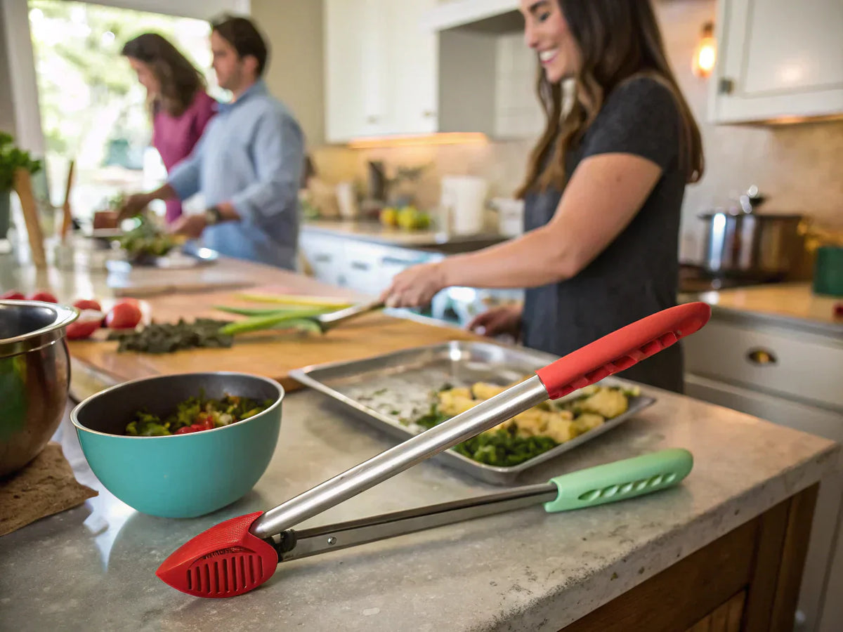Metal Tongs: 5 Essential Types for Every Kitchen– DI ORO